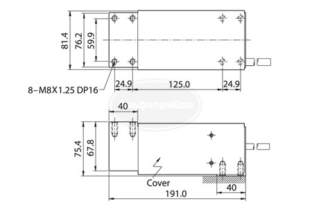Тензодатчик CAS BCM-500